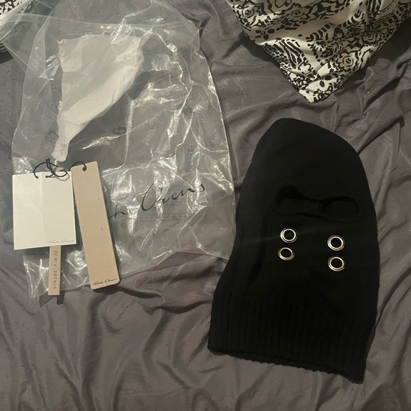 Rick Owens | Accessories | Rick Owens Gimp Mask Black | Poshmark